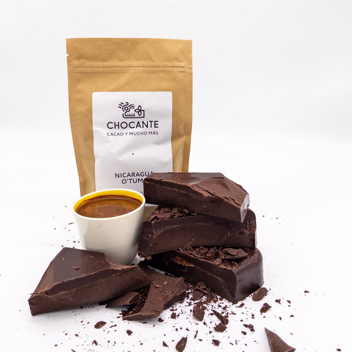 Ceremonial Cacao - Nicaragua O'tuma - 100% Cacao Paste. - Chocante